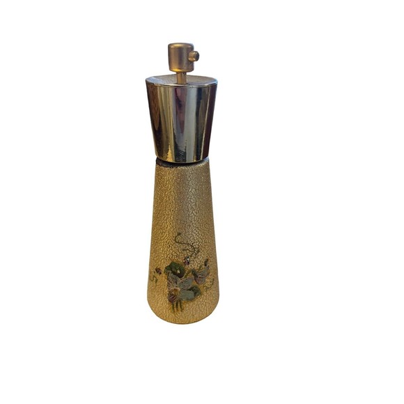 Other | Vintage Mcm Goldleaf Texture Atomic Perfume Bottle Atomizer ...